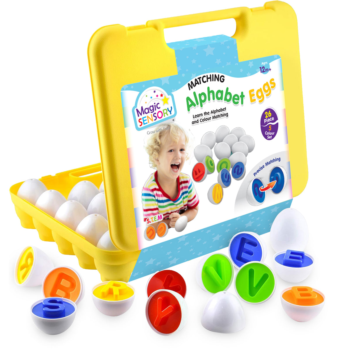 Matching Alphabet Eggs – BMS Brands