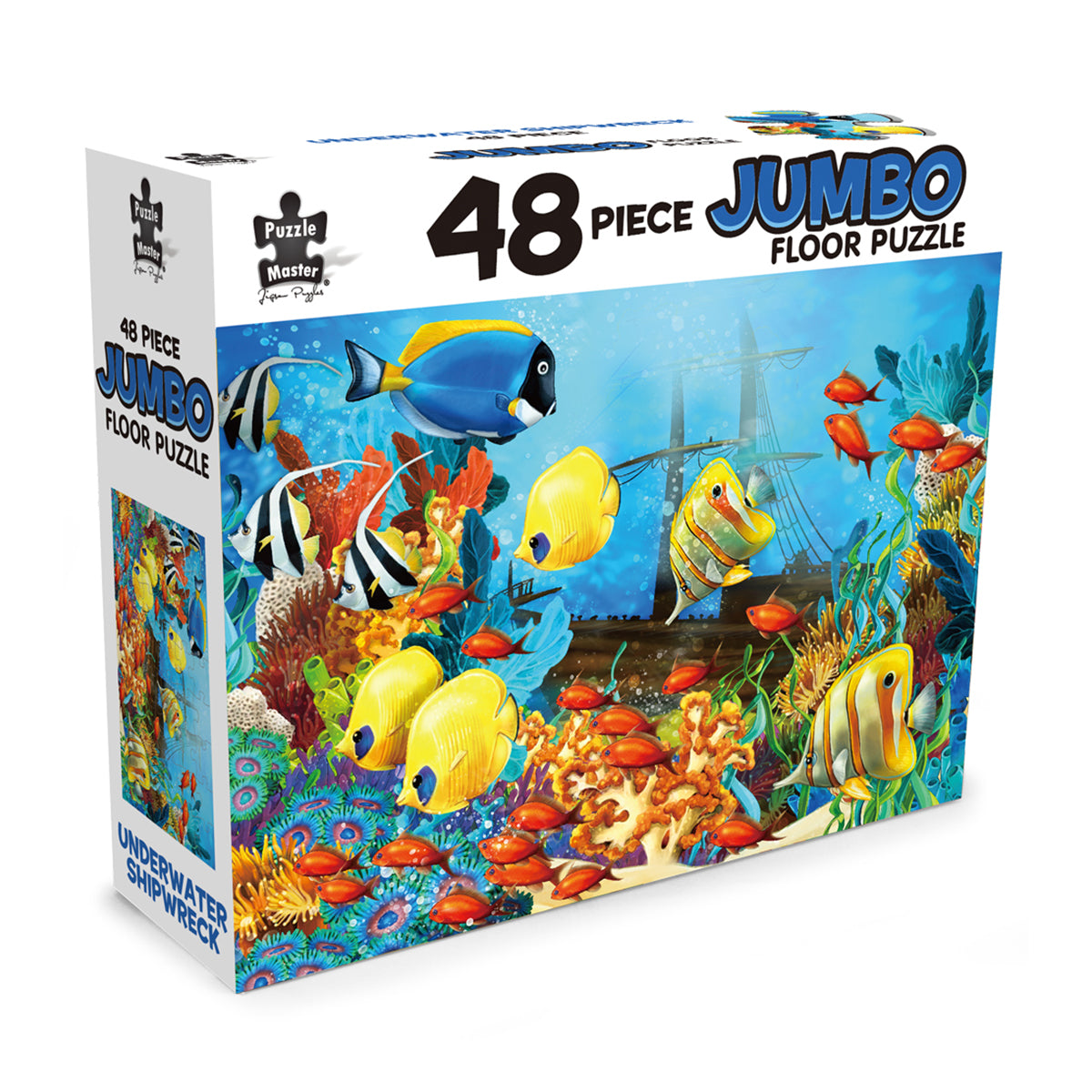 48 Piece Jumbo Floor Puzzle Underwater Shipwreck – BMS Brands