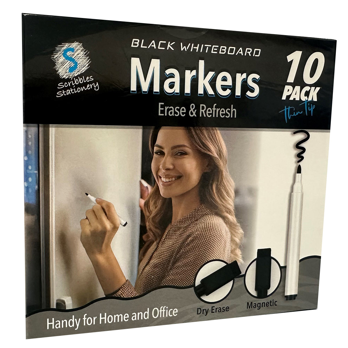 Pack of 10 Whiteboard Markers – BMS Brands
