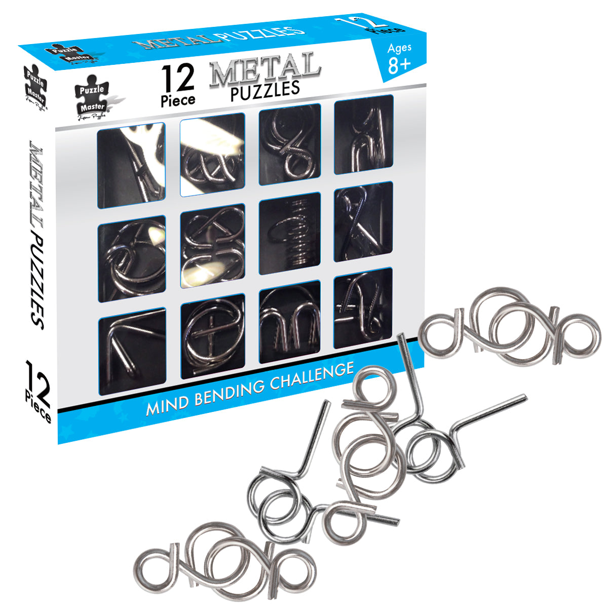 12 Metal Puzzles – BMS Brands