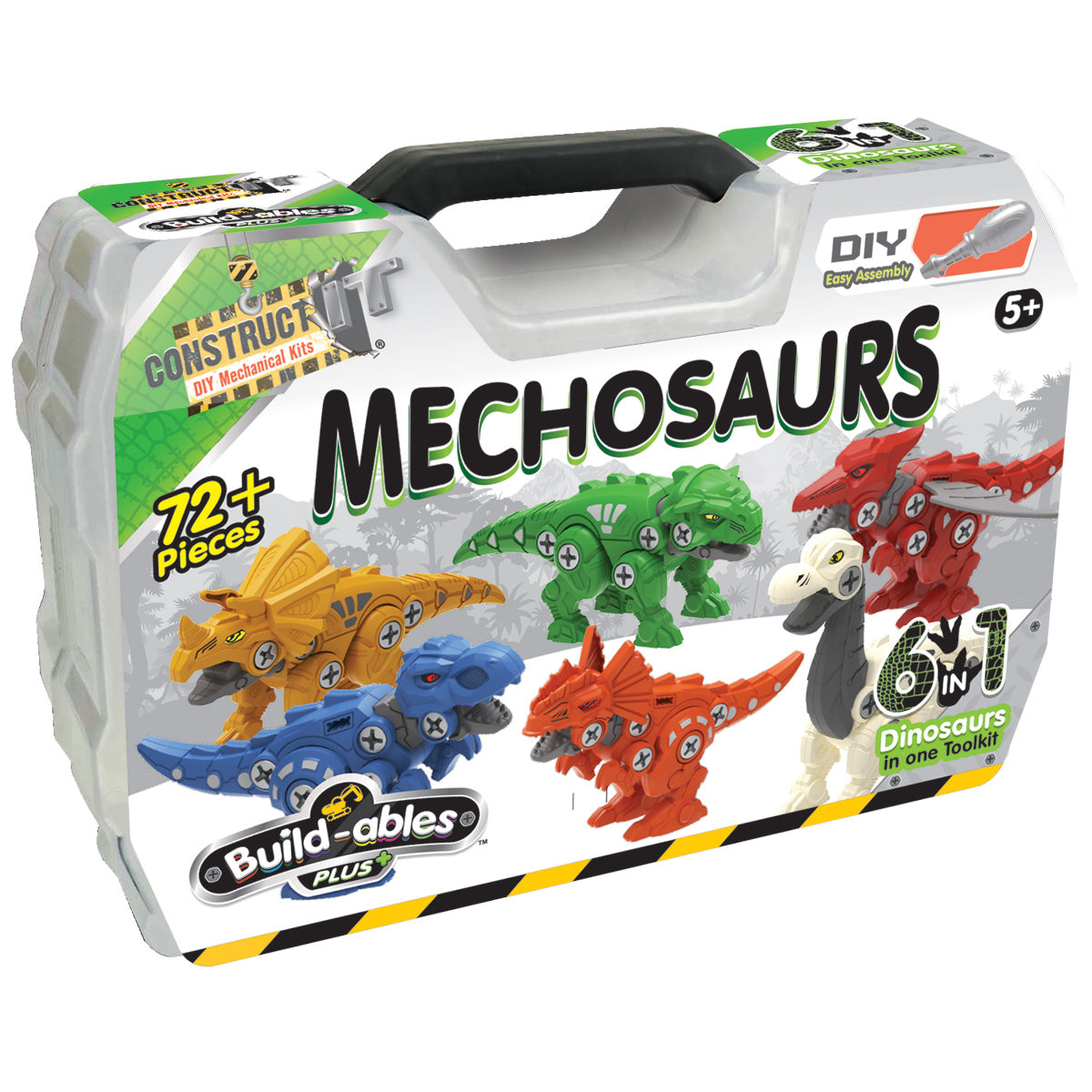 Build-ables Plus 6 in 1 Mechosaurs Pack – BMS Brands