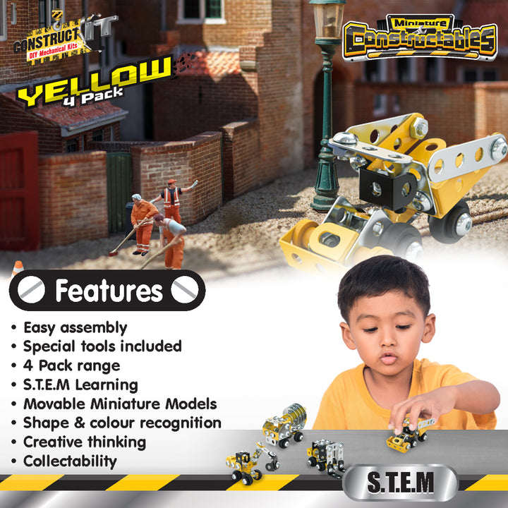 Constructables Yellow Pack – BMS Brands