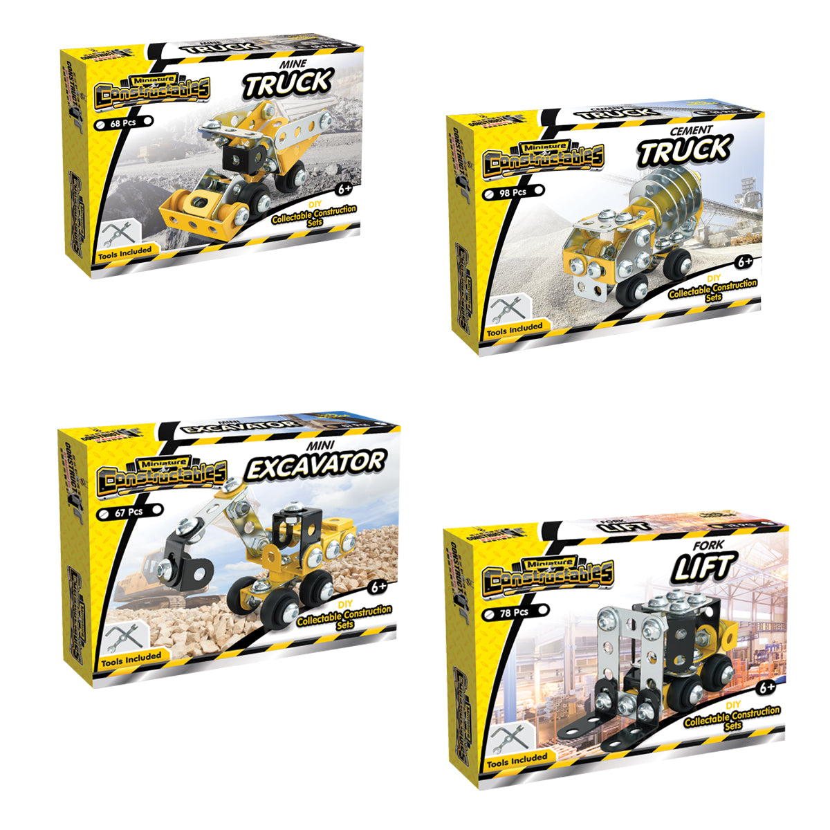 Constructables Yellow Pack – BMS Brands