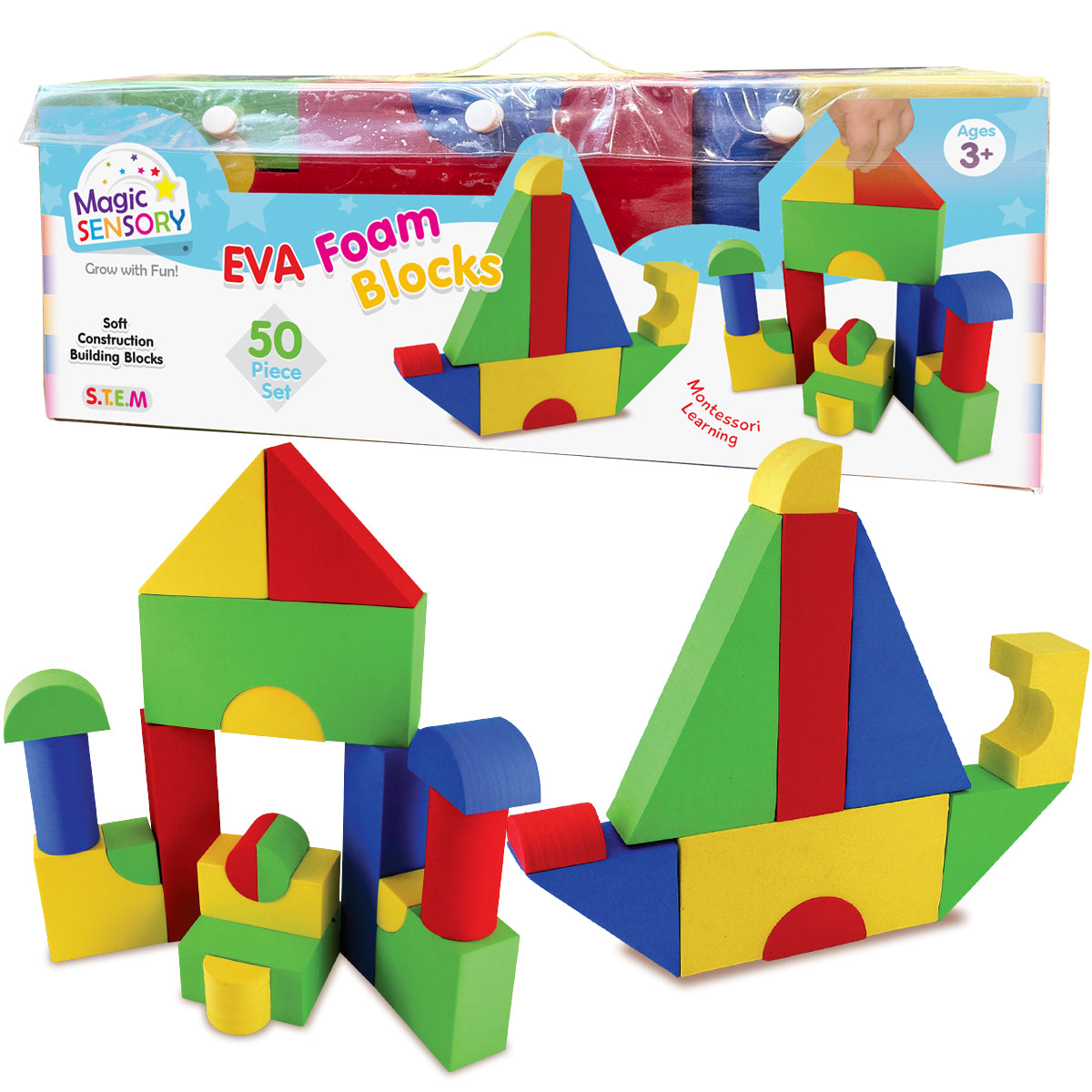 EVA Foam Blocks (50 Piece) – BMS Brands