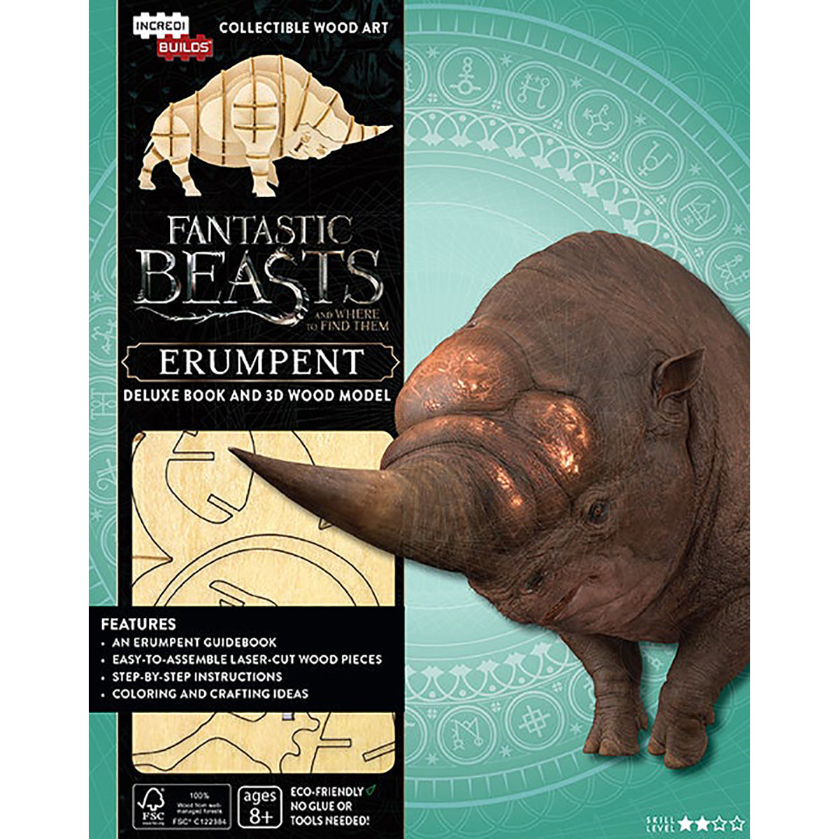 IncrediBuilds: Erumpent Deluxe Book & Model Set – BMS Brands