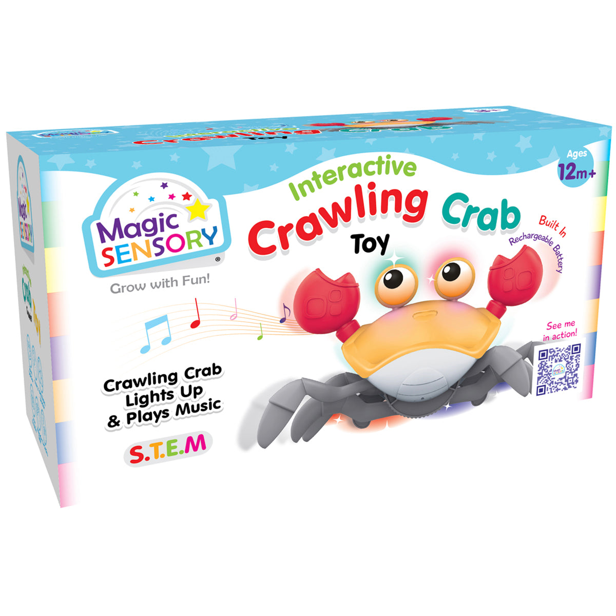 Interactive Crawling Crab (Orange) – BMS Brands