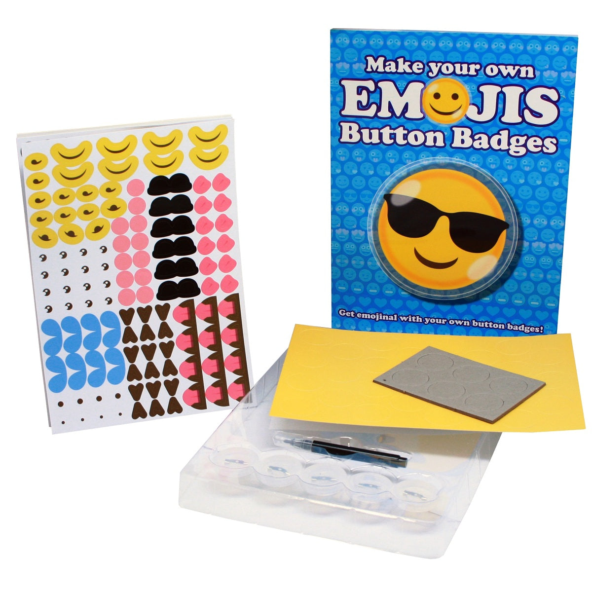 Make Your Own Emoji's Button Badges – BMS Brands