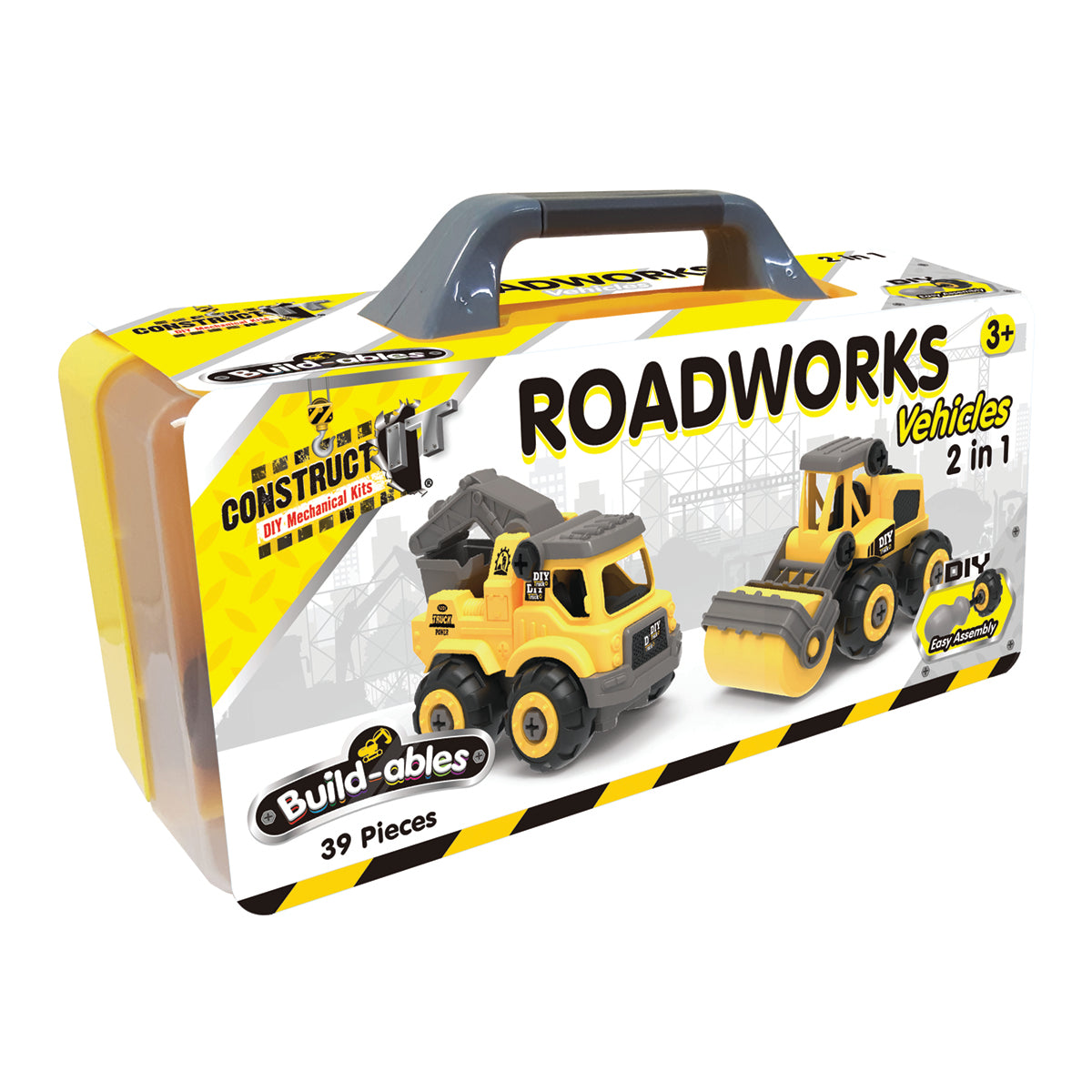 Build-ables - Roadworks Vehicles 2 in 1 – BMS Brands